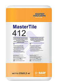 MBS Клей MasterTile 412 для крупногабаритной плитки гориз. 25кг — купить в Алматы, Астане ...