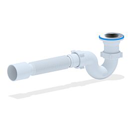 Сифон Ани E115, для душевого поддона 1 1/2*40 с гиб. тр. (45шт ...