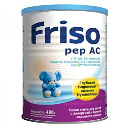 Friso: Смесь 400г Фрисопеп АС с нуклеотидами: купить по низкой цене в ...