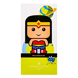 SOKOLATA AGAPITOS Шоколад WONDERWOMAN & Milk Chocolate, 100г : купить в ...