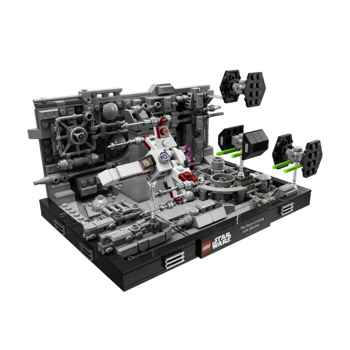 LEGO: Диорама «Пролет над Звездой Смерти» Star Wars 75329: купить ...