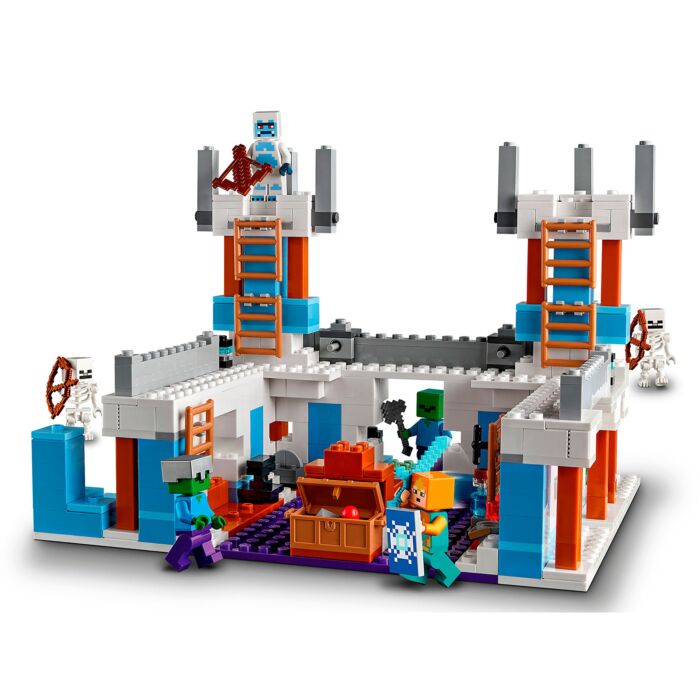 LEGO: Ледяной замок Minecraft 21186: заказать конструктор из серии LEGO ...