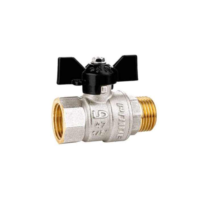 Кран шаровой латунный LD Pride 47.20.В-Н.Б Ду 20 Ру 40 бабочка : купить ...