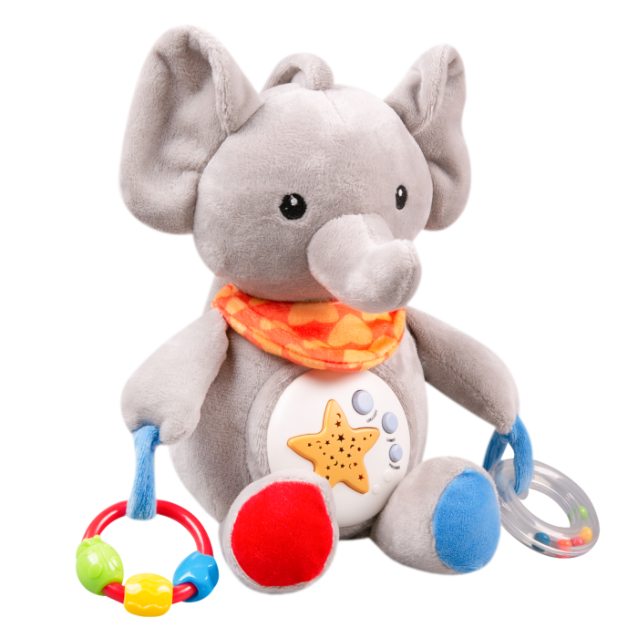 Купите Baby Sunki: Успокаивающая игрушка для сна Слоник , со светом и ...
