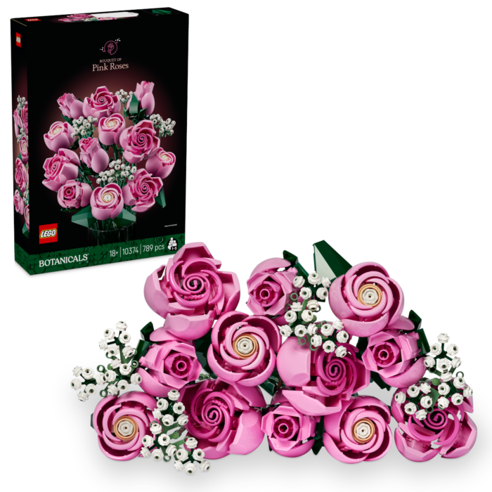 LEGO: Букет розовых роз Botanicals 10374: купить конструктор LEGO по ...