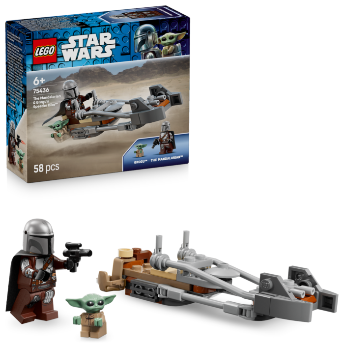 LEGO: Мандалорец и спидербайк Грогу Star Wars 75436: купить конструктор ...