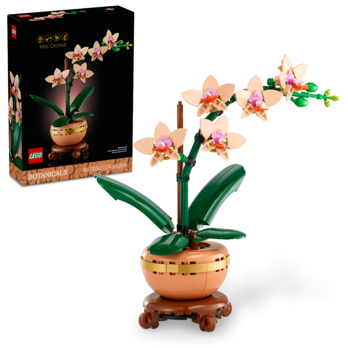 LEGO: Мини-орхидея Botanicals 10343: купить конструктор LEGO по низкой ...