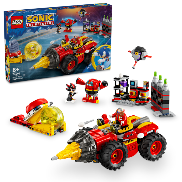 LEGO: Супер Соник против Эгг Дриллстера Sonic the Hedgehog 76999 ...