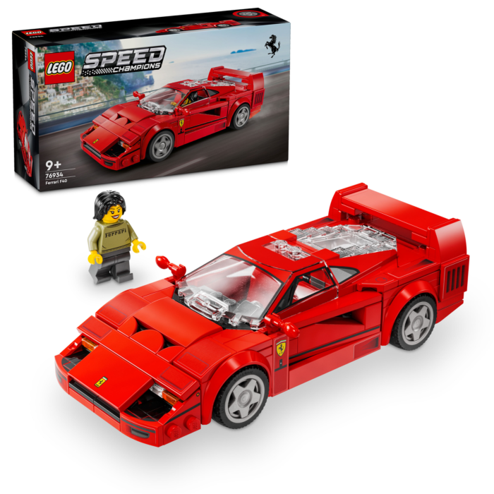 LEGO: Суперкар Ferrari F40 Speed Champions 76934: купить конструктор из ...