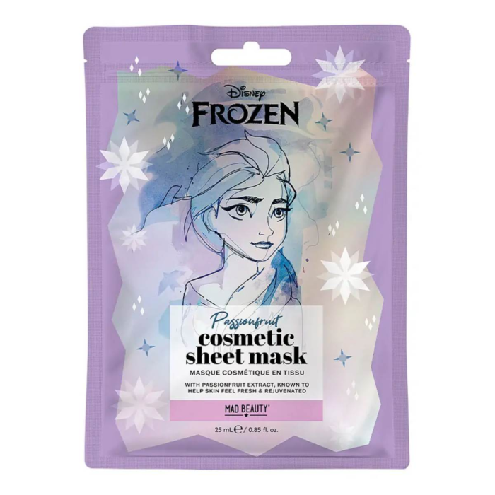 MAD BEAUTY: Frozen Elsa, тканевая маска для лица, маракуйя, 25 мл ...