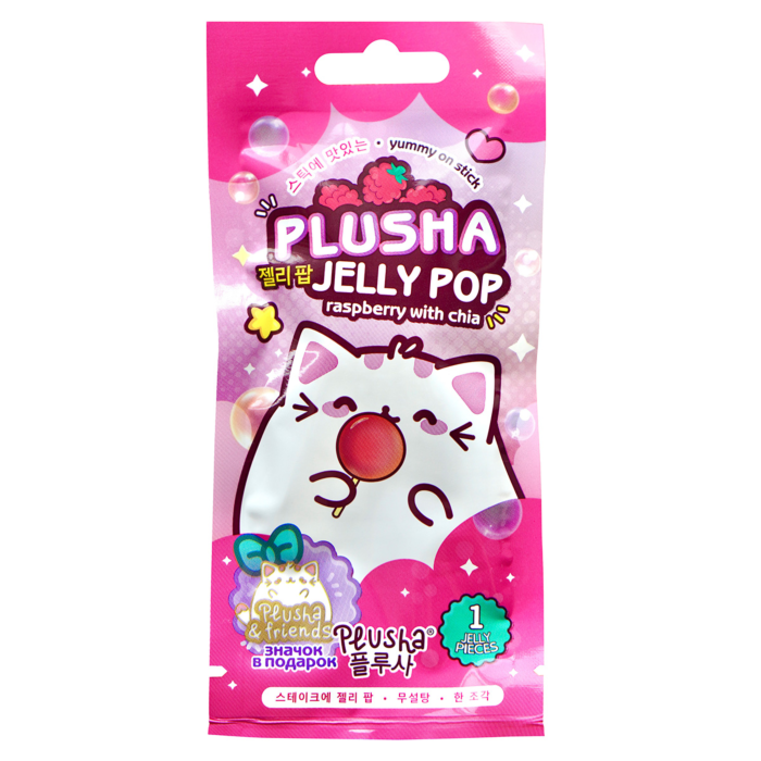 Plusha Набор желейного мармелада Jelly pop 16гр: купить по лучшей цене ...