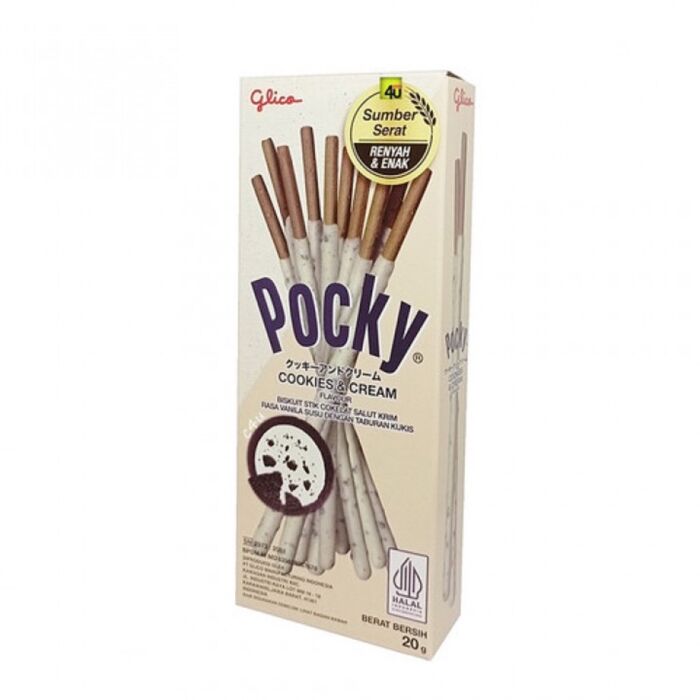 Pocky Палочки шоколадные Cookies & Cream 20г: купить в интернет ...