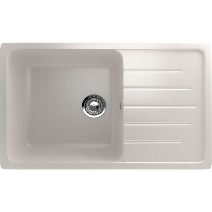 Мойка EcoStone мрамор ES-19 740*490*200 (331 белый) прямоугольная