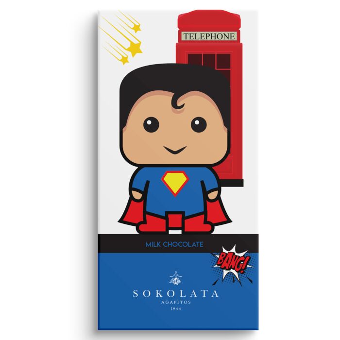 SOKOLATA AGAPITOS Шоколад SUPERMAN & Milk Chocolate, 100г : купить по доступной цене в Алматы ...