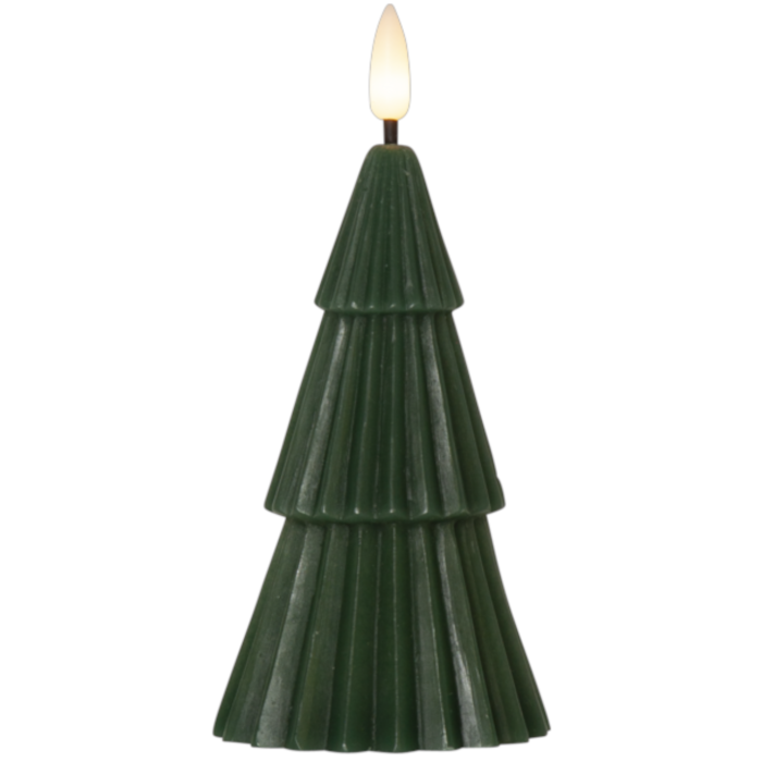 Star Trading: Светодиодная свеча "Flamme Grany" в форме ели, 15 см ...